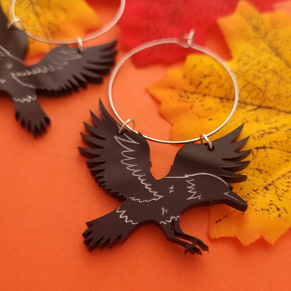 Raven Earrings – Sugar & Vice