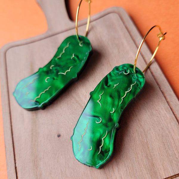 Pickle Earrings – Sugar & Vice